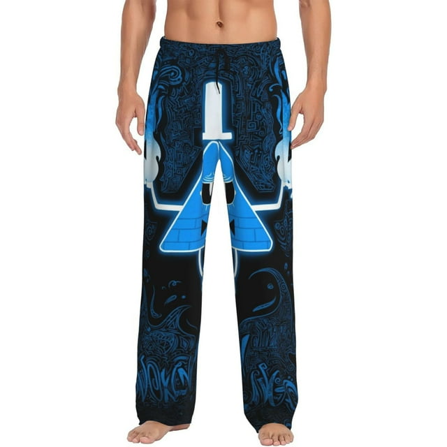 Bill Cipher Men's Pajama Pant Soft Comfy Lounge Pj Bottoms Loose ...