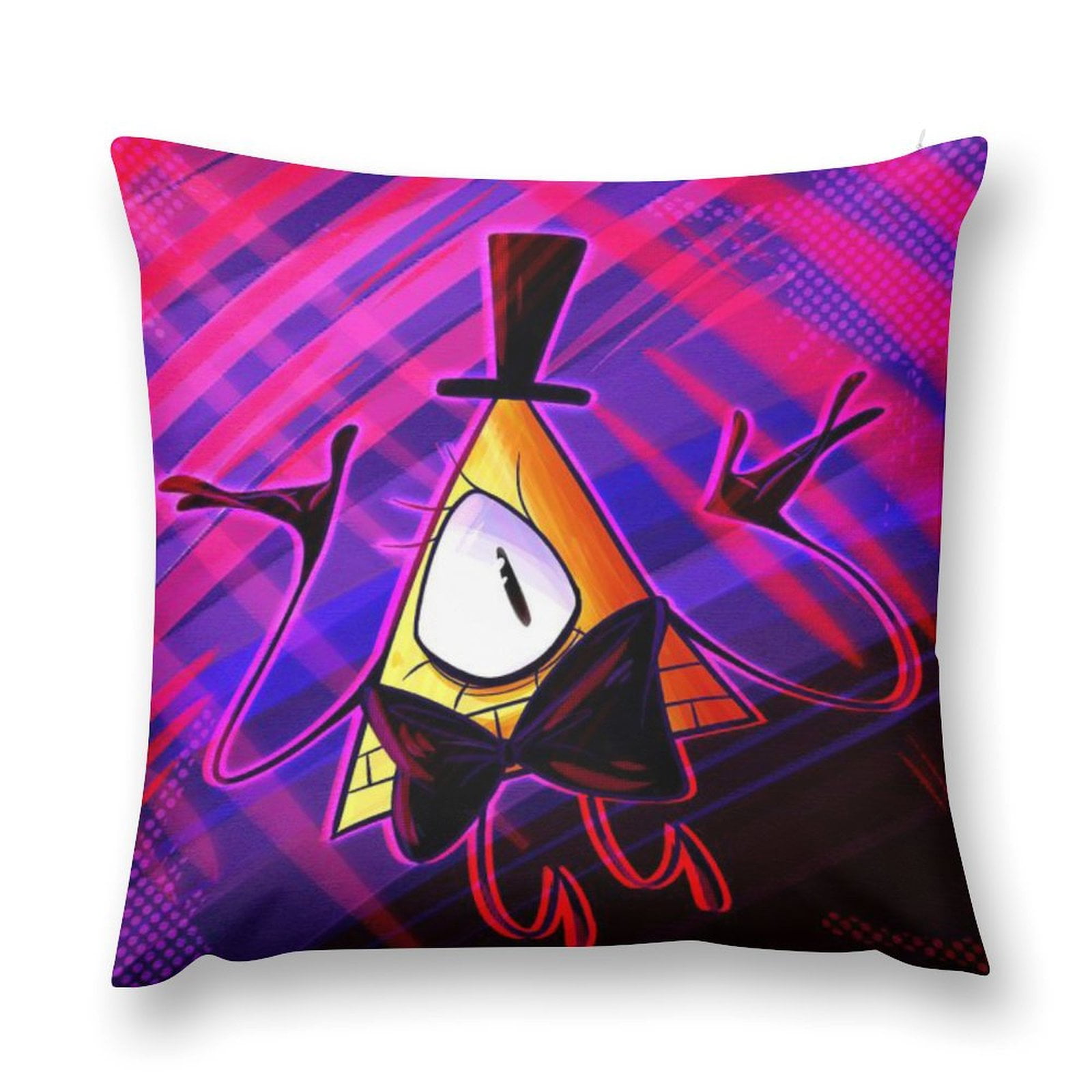 Bill Cipher Pillowcase Cartoon Anime for Living Room Bedroom Office 16 ...