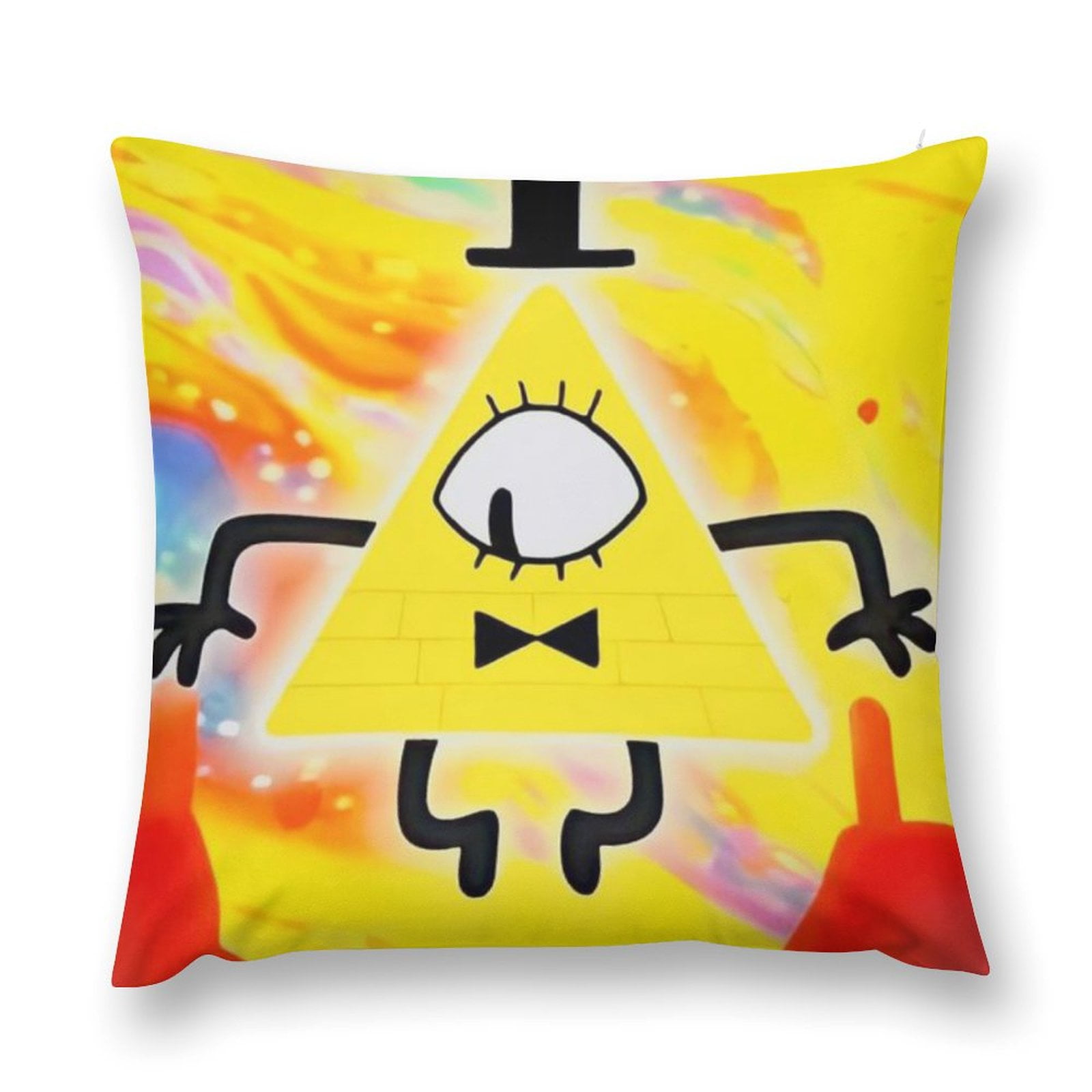 Bill Cipher Pillowcase Cartoon Anime for Living Room Bedroom Office 16 ...