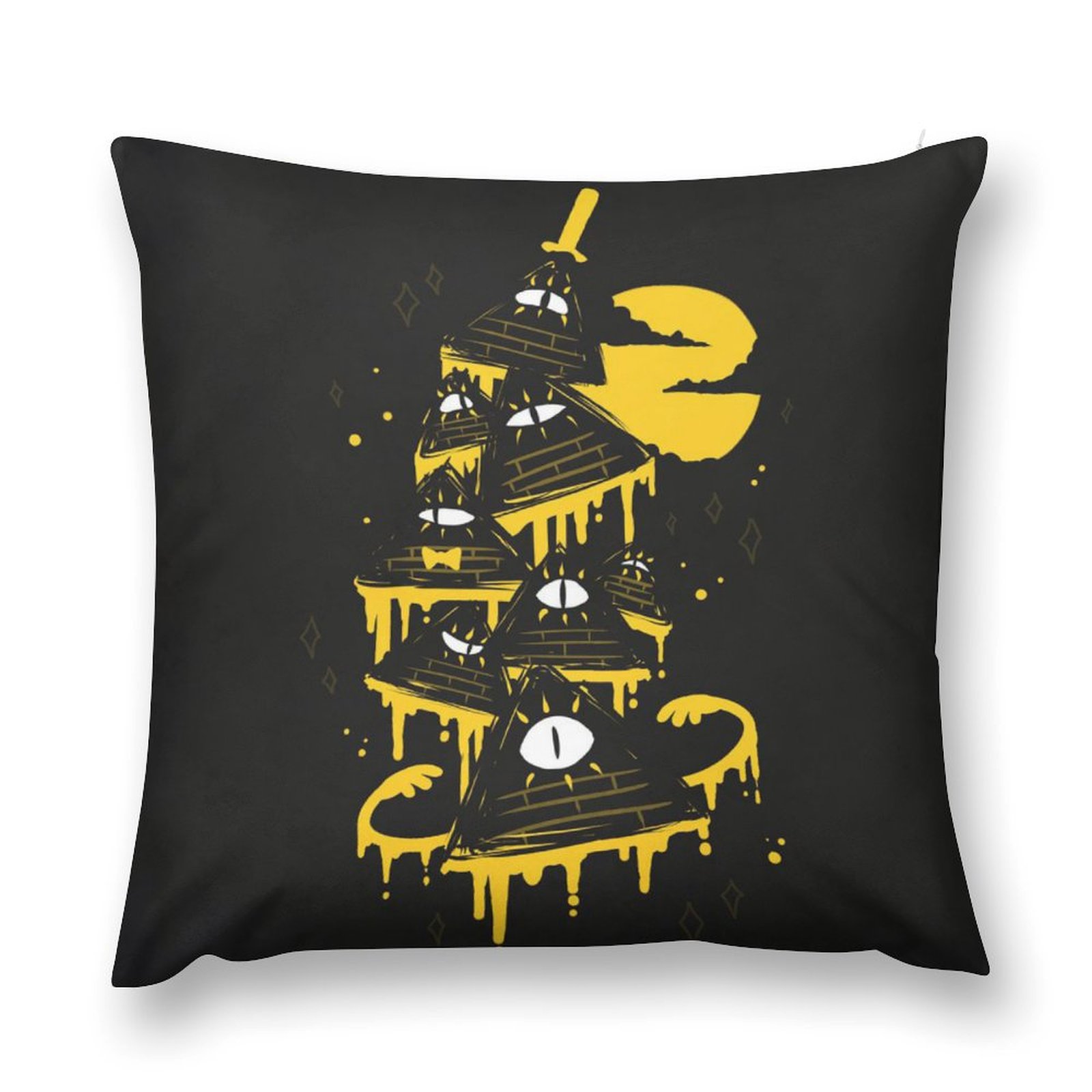 Bill Cipher Pillowcase Cartoon Anime for Living Room Bedroom Office 18 ...