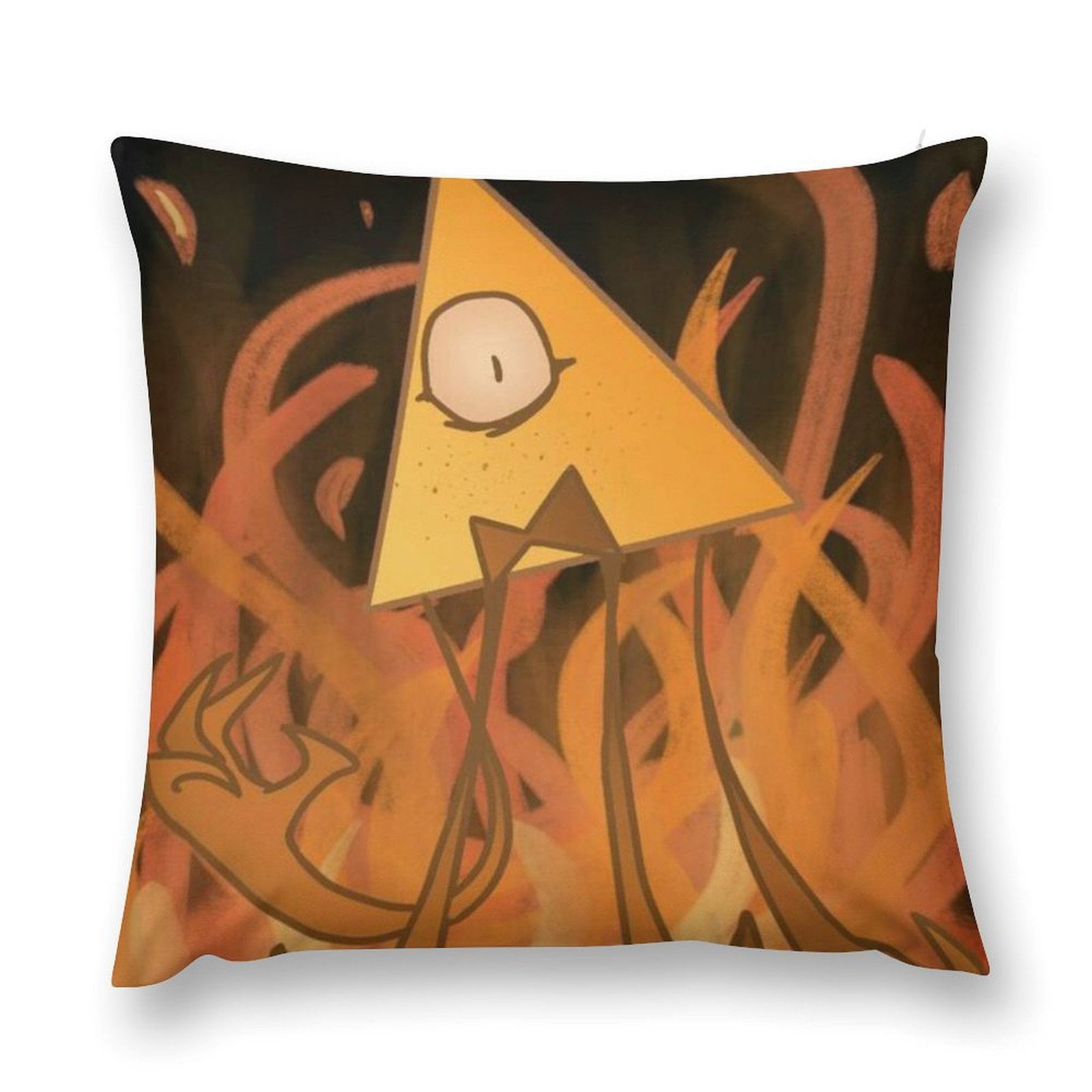 Bill Cipher Pillowcase Cartoon Anime for Living Room Bedroom Office 26 ...