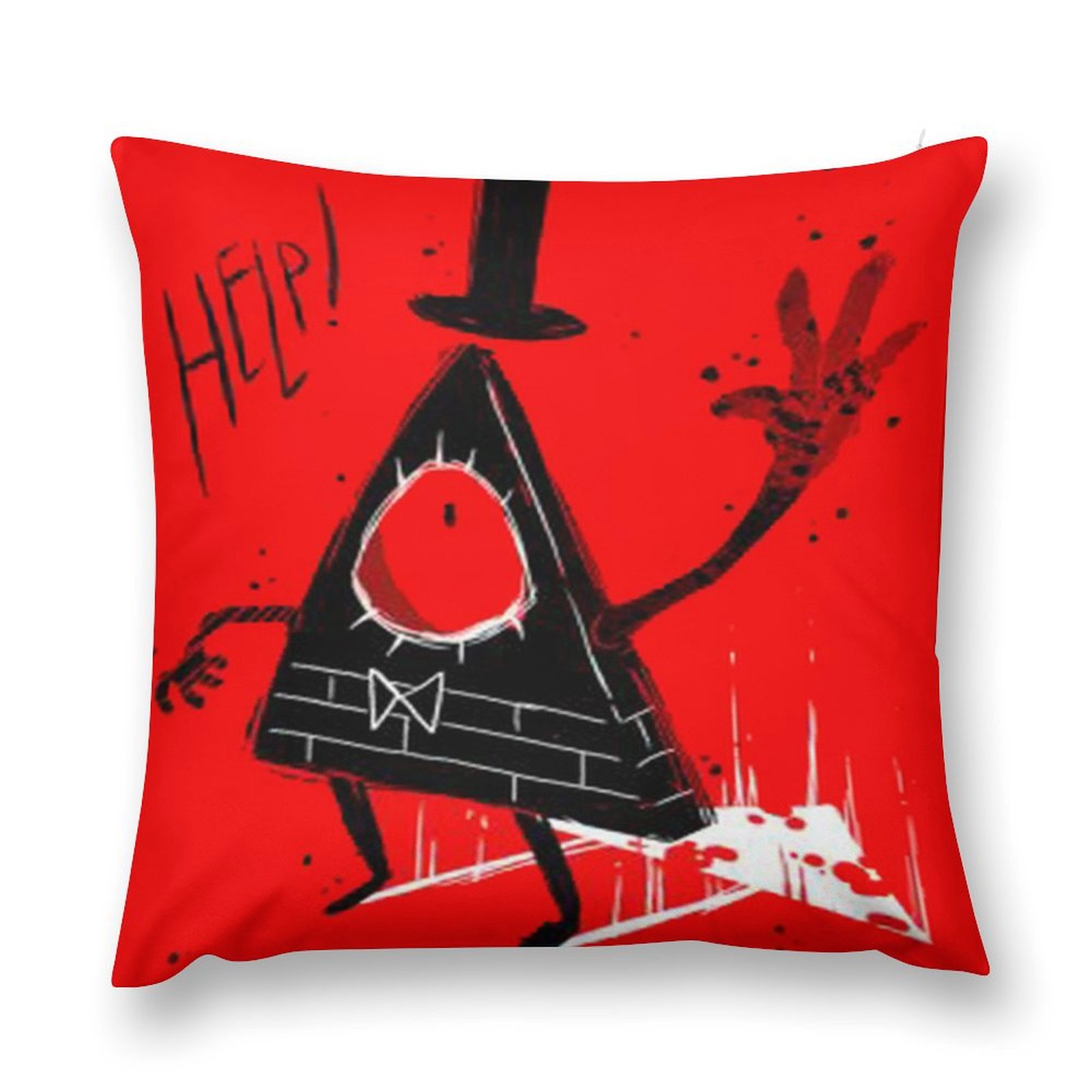 Bill Cipher Pillowcase Cartoon Anime for Living Room Bedroom Office 26 ...