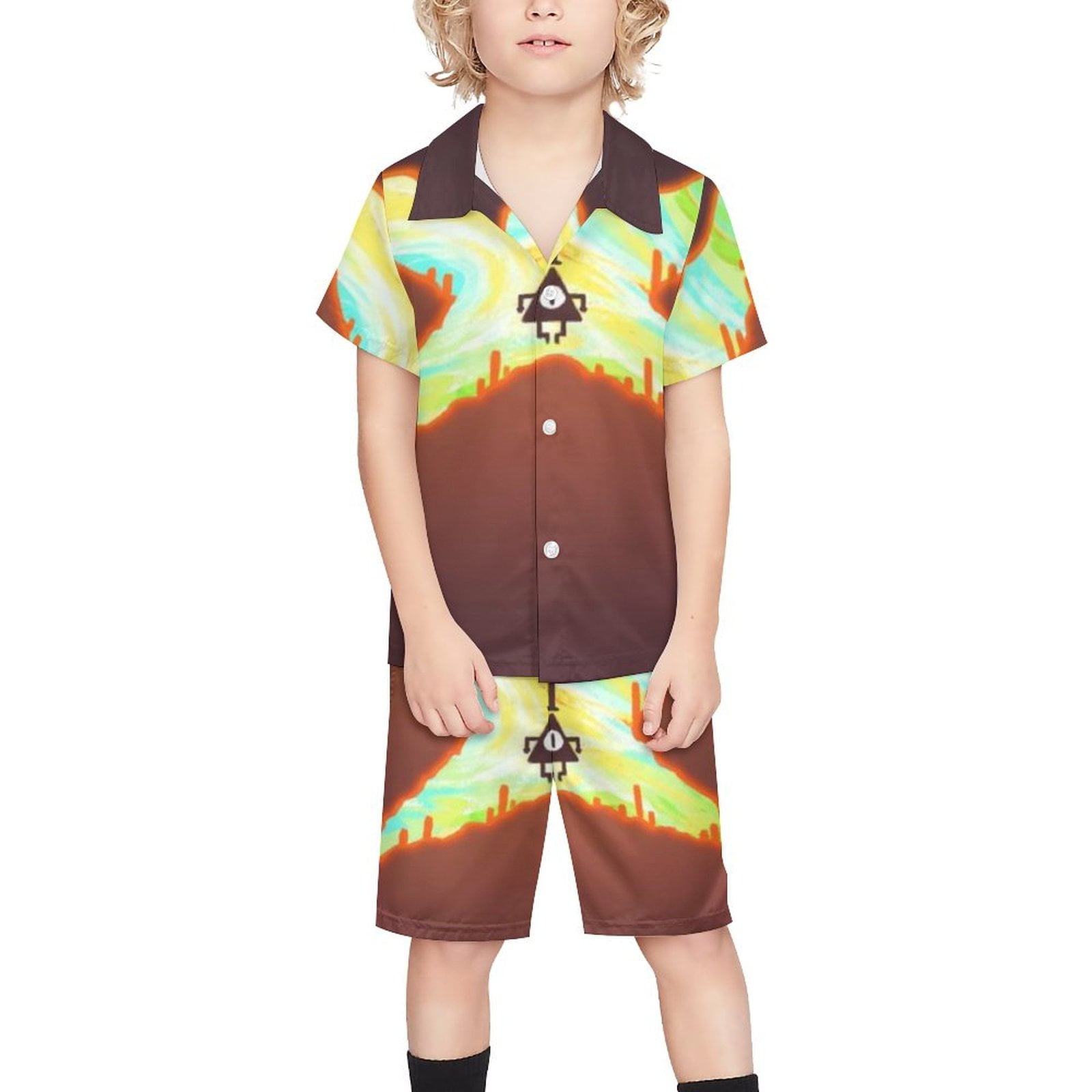 Bill Cipher Swim Trunks Anime Cute for Boys Gift 13-14T Bill Cipher ...