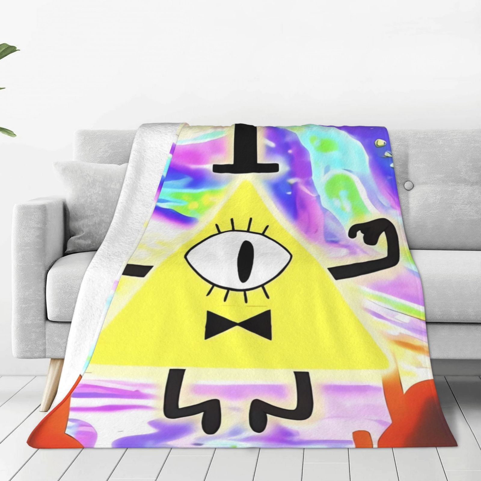 Bill Cipher Throw Blanket Couch Bed Sofa Soft Lightweight Warm Cozy ...