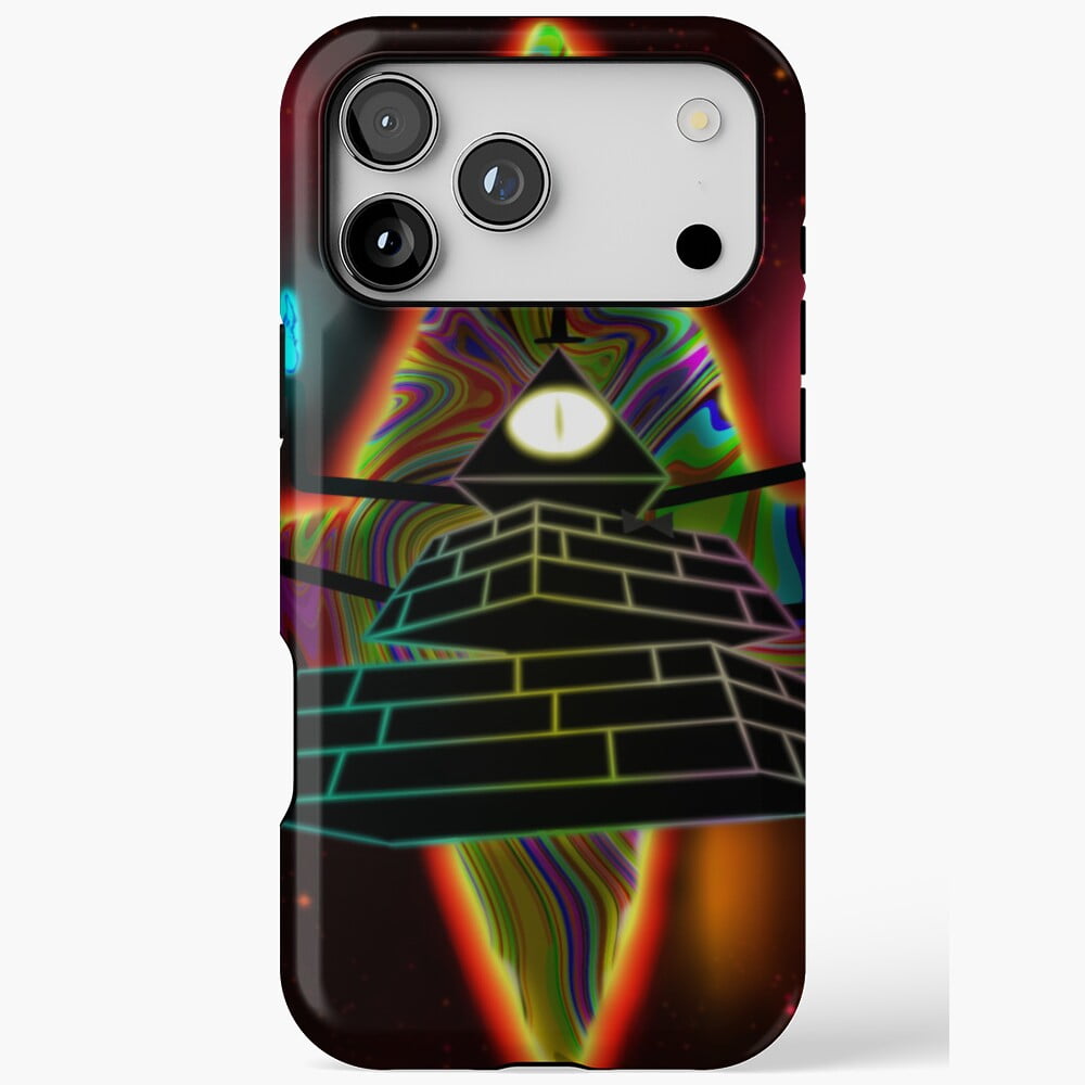 Bill Cipher Weirdmageddon Cartoon Phone Case for iPhone 11 through 17 ...