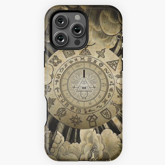Bill Cipher Wheel Gravity Inspired Fan Art Protective and Compatible ...