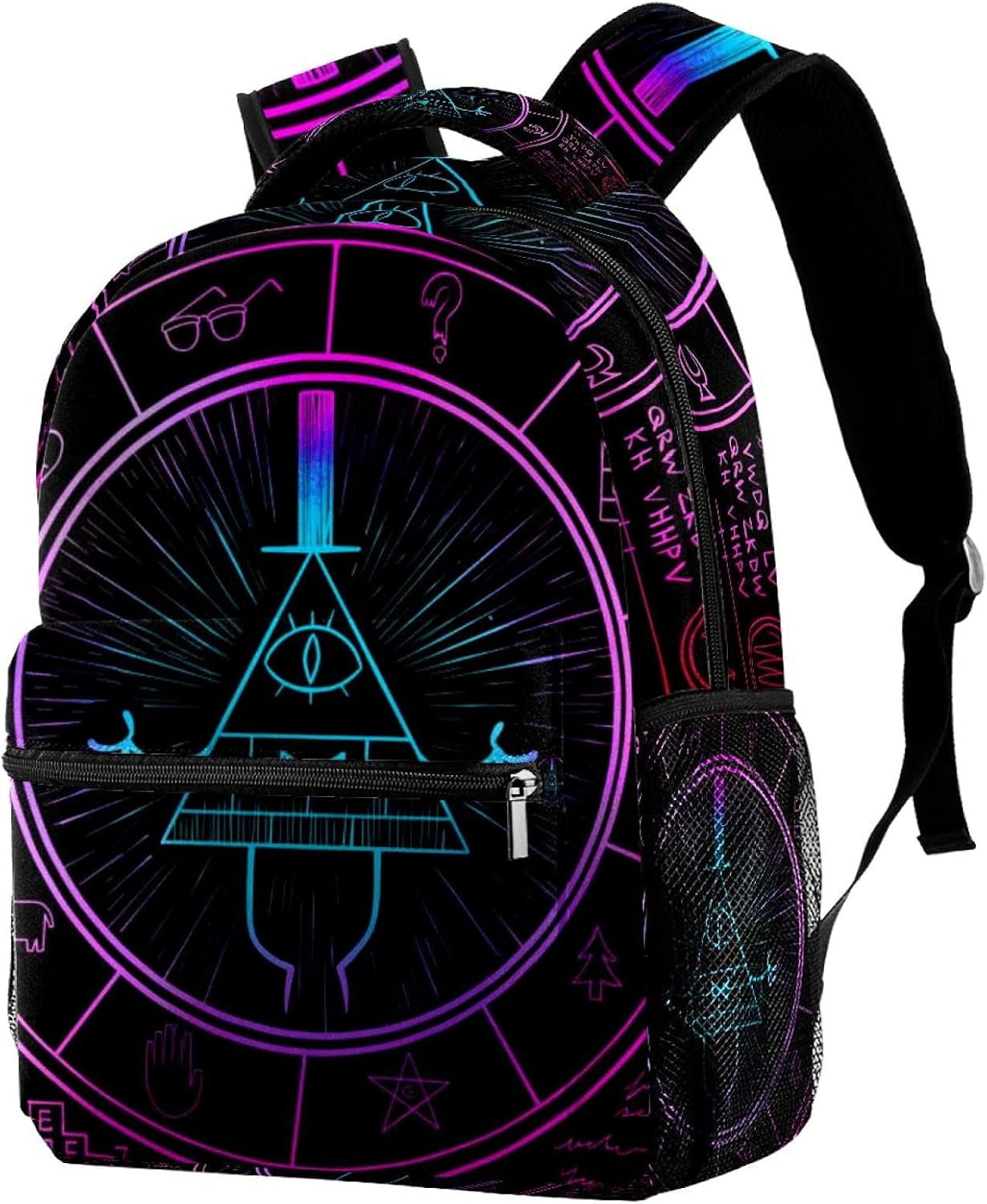 Bill Cipher Wheel Zodiac Casual Backpack Rucksack School Bag Travel ...