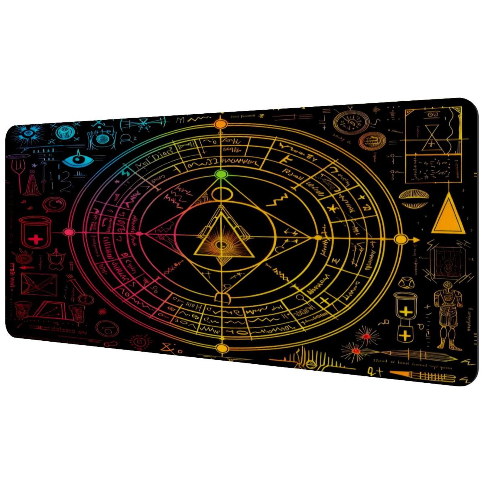 Bill Cipher Wheel Zodiac Mouse Pad, Large Mousepad for Office Home ...