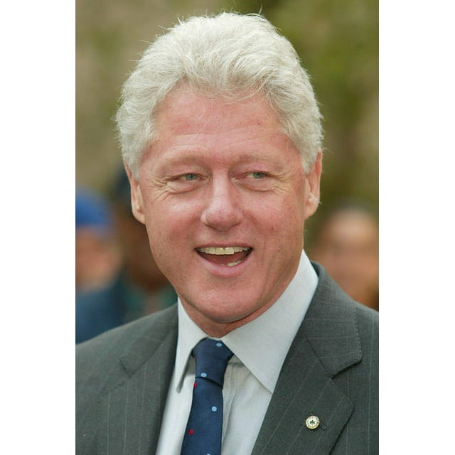 Bill Clinton President United States Smiling Portrait 24x36 Poster ...
