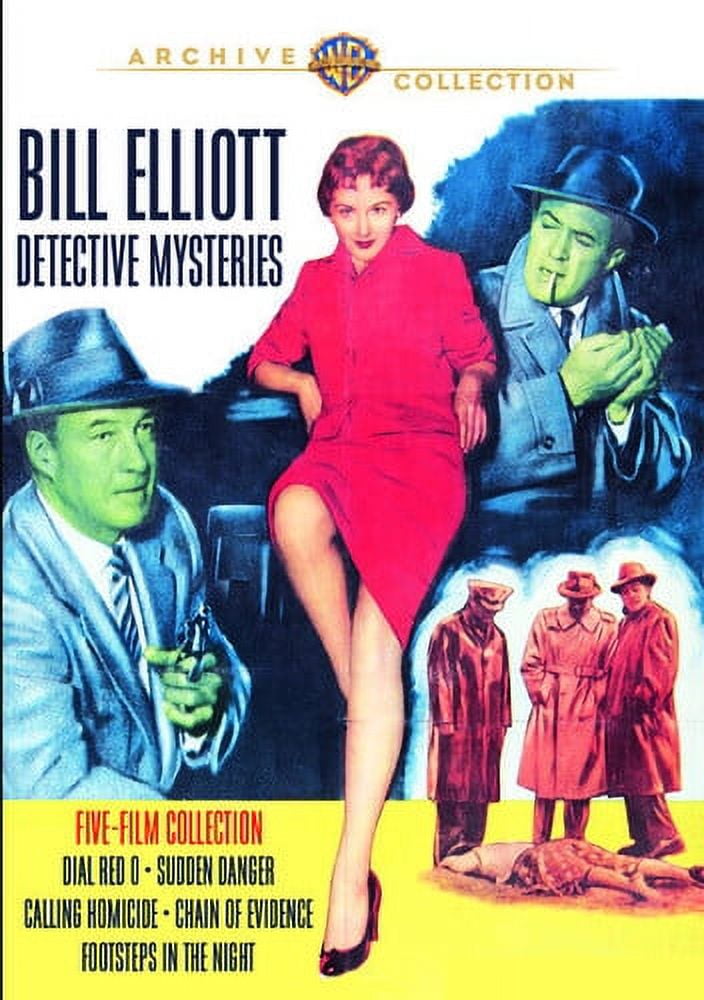 Bill Elliott Detective Mysteries (DVD), Warner Archives, Mystery ...