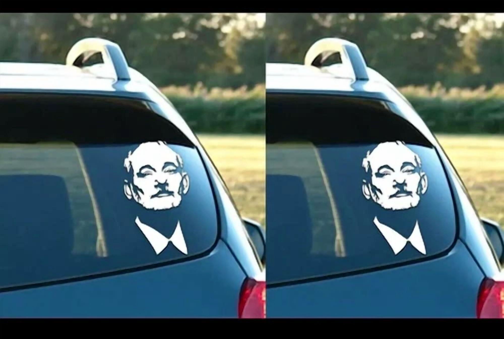 Bill F*Cking Murray 2 Pack 6" Vinyl Decal - The Chive, Funny Comic ...