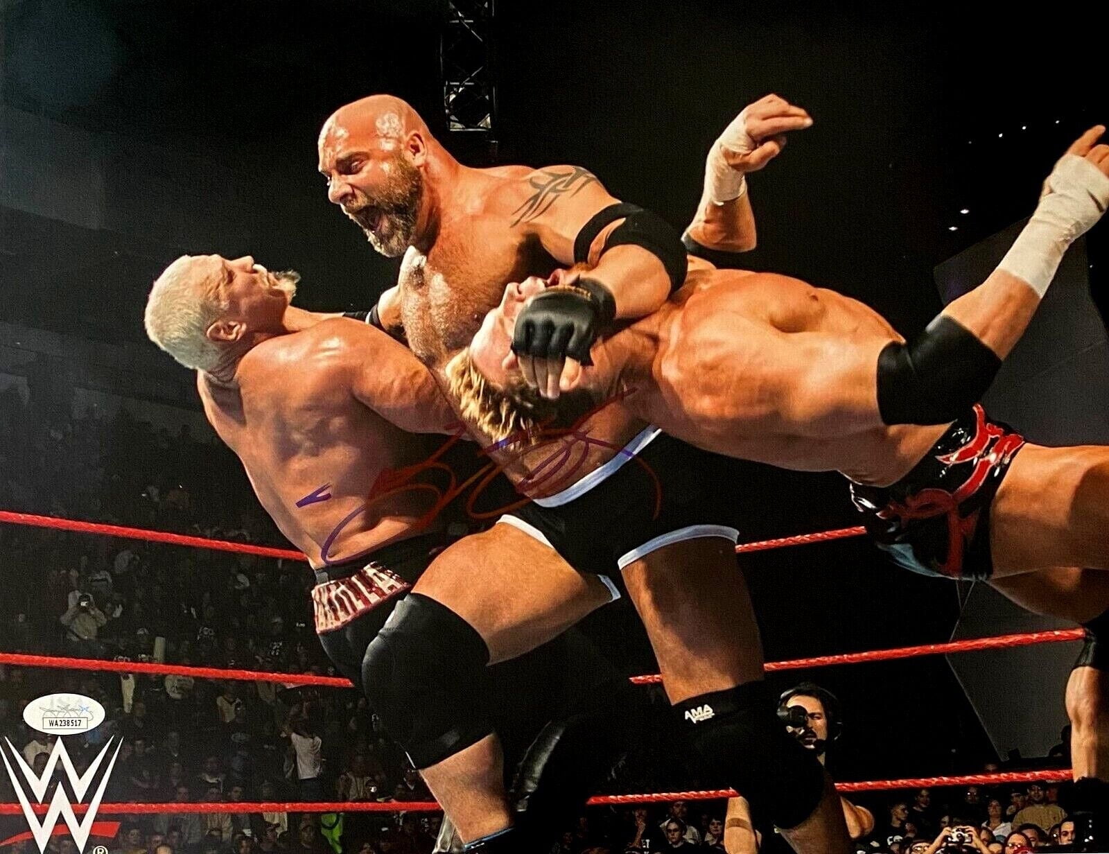 Bill Goldberg Signed Autographed 11x14 Photo JSA Authenticated #10 Blue ...