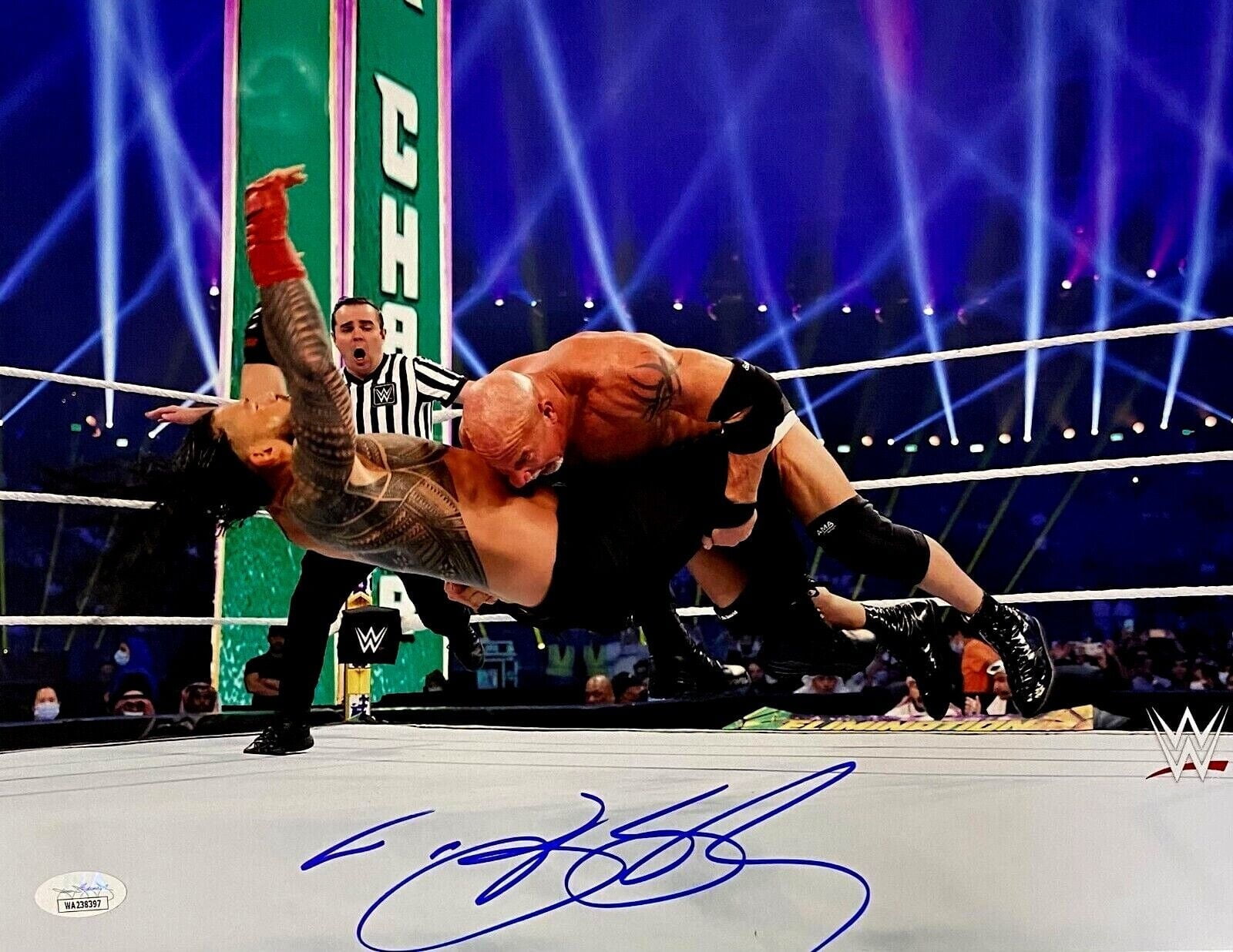 Bill Goldberg Signed Autographed 11x14 Photo JSA Authenticated #2 ...