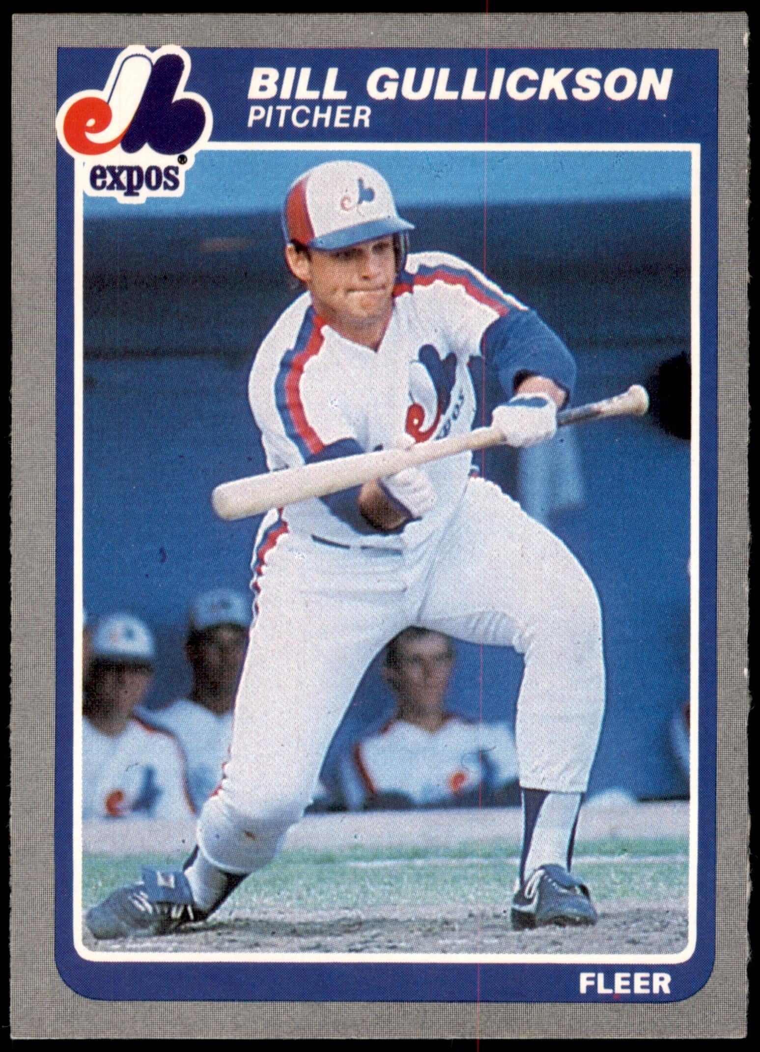 Bill Gullickson #399 1985 Fleer - Walmart.com