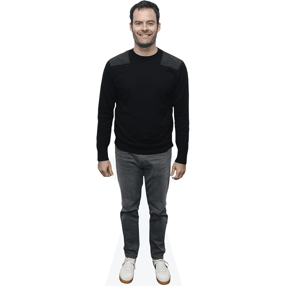 Bill Hader (Casual) Mini Cardboard Cutout Standee - Walmart.com