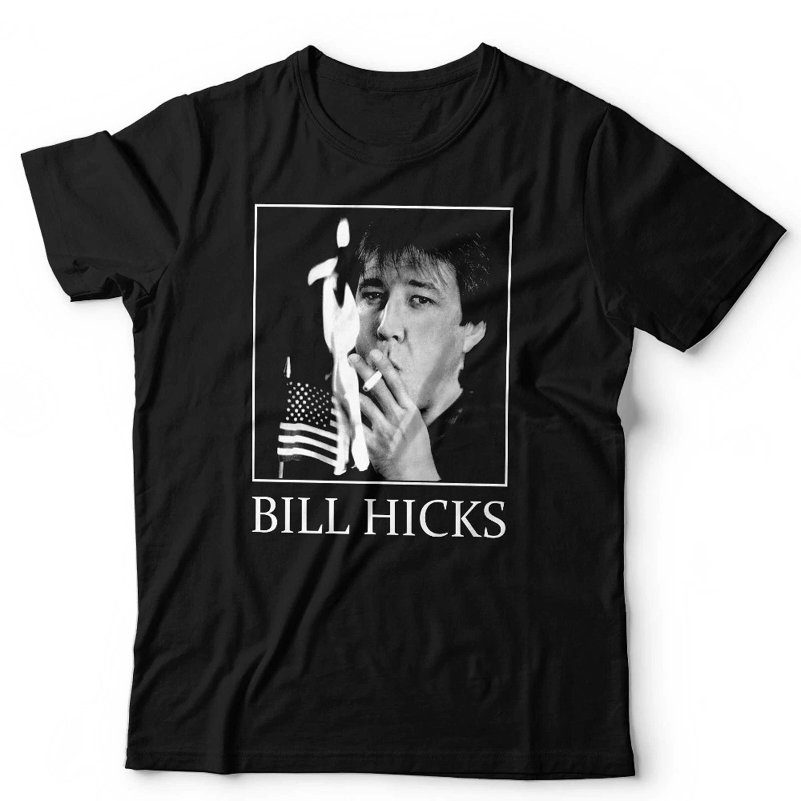 Bill Hicks Comedy Legend Tribute Retro Free Speech Icon Unisex T-Shirt ...
