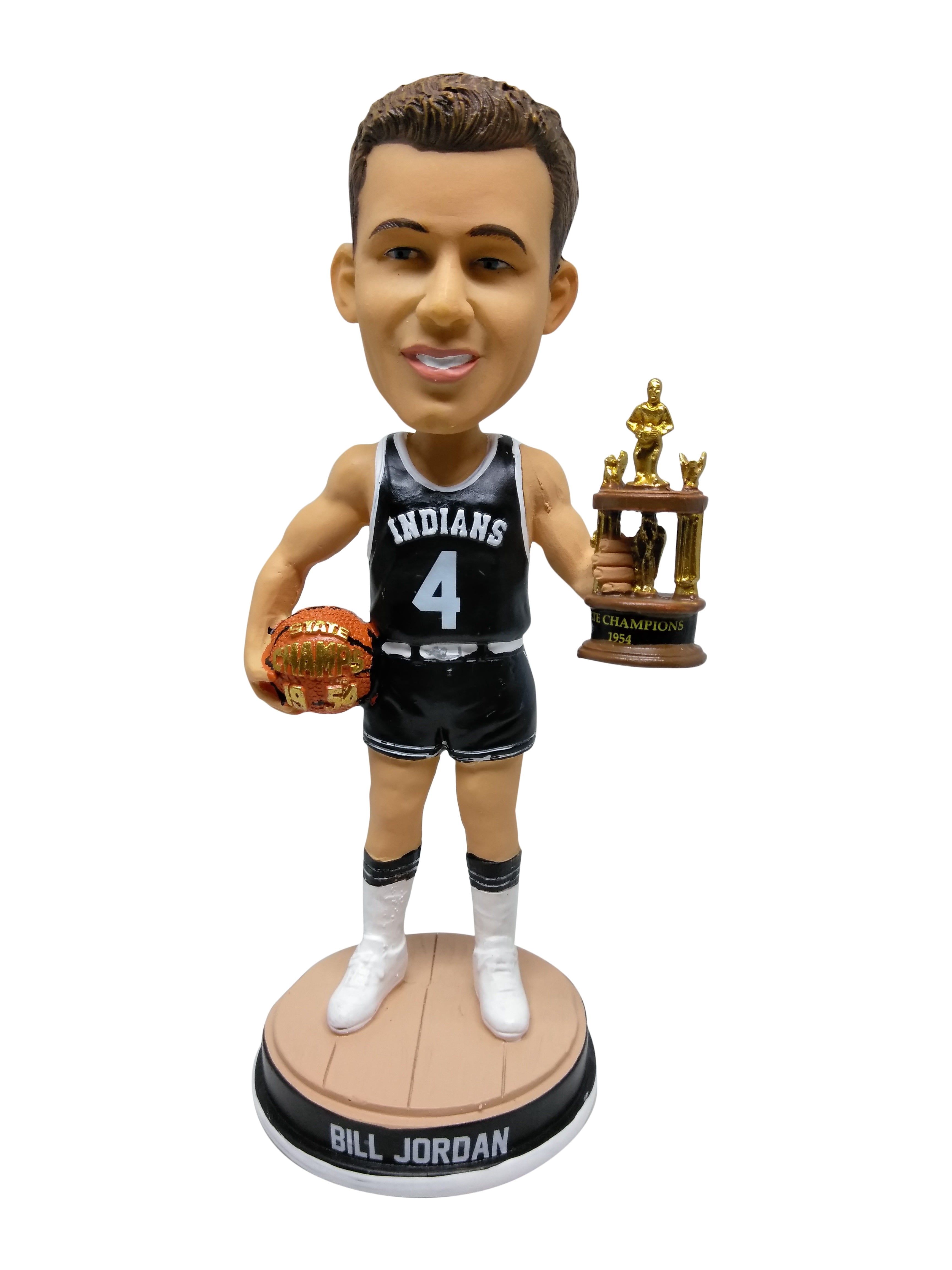 Bill Jordan Milan High School Hoosiers Movie Limited Edition Bobblehead ...