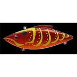 Bill Lewis 0.25 in. Mini-Trap Rayburn Red Craw Fishing Lure - Walmart.com