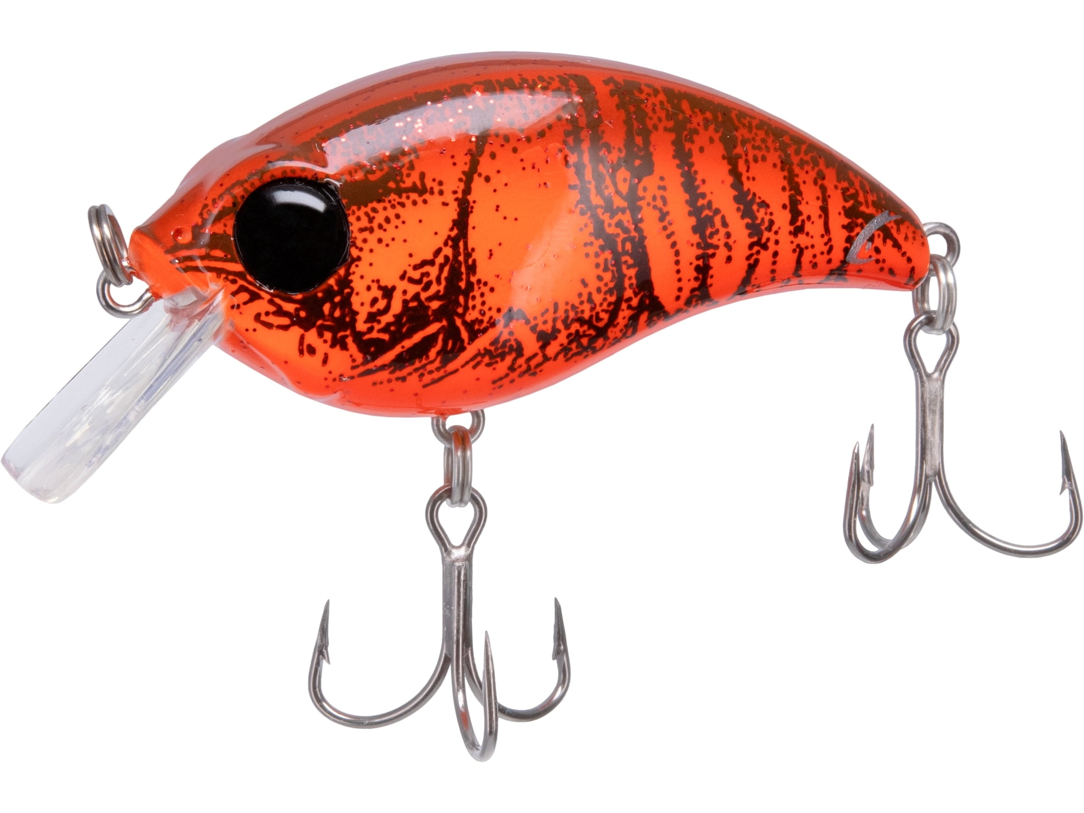 Bill Lewis ATV Squarebill Crankbait, Red Glitter Craw, Bass Fishing ...