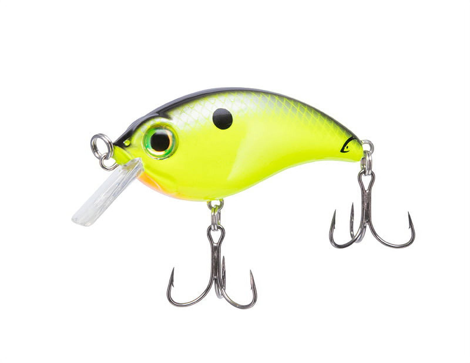 Bill Lewis BLF-ATV15-52 ATV Chartreuse Shiner 3/8oz Squarebill Fishing ...