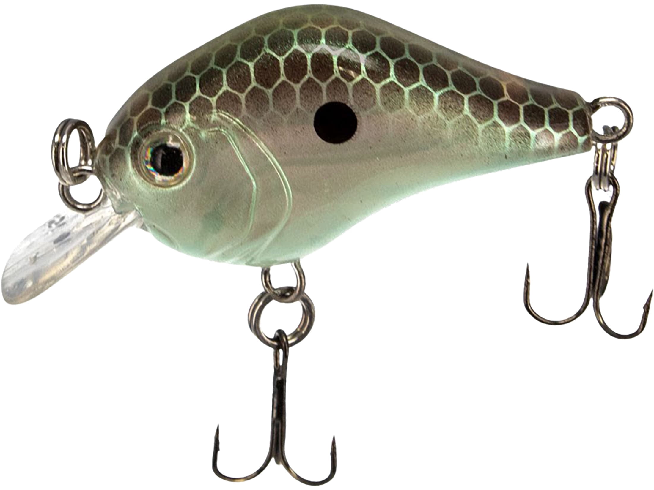 Bill Lewis Gnat Tiny Crankbait Green Gizzard - Walmart.com