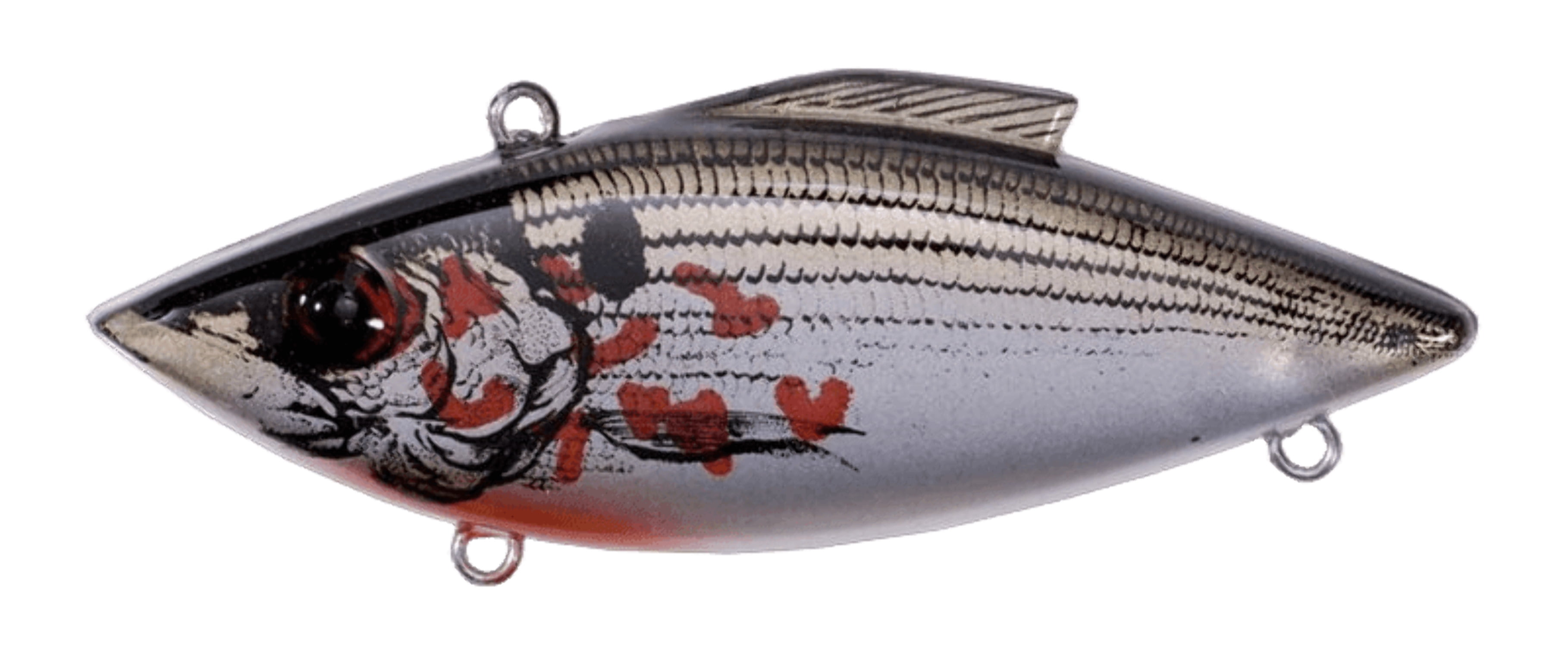 Bill Lewis Mag-Trap Lipless Crankbait Bleeding Shiner - Walmart ...