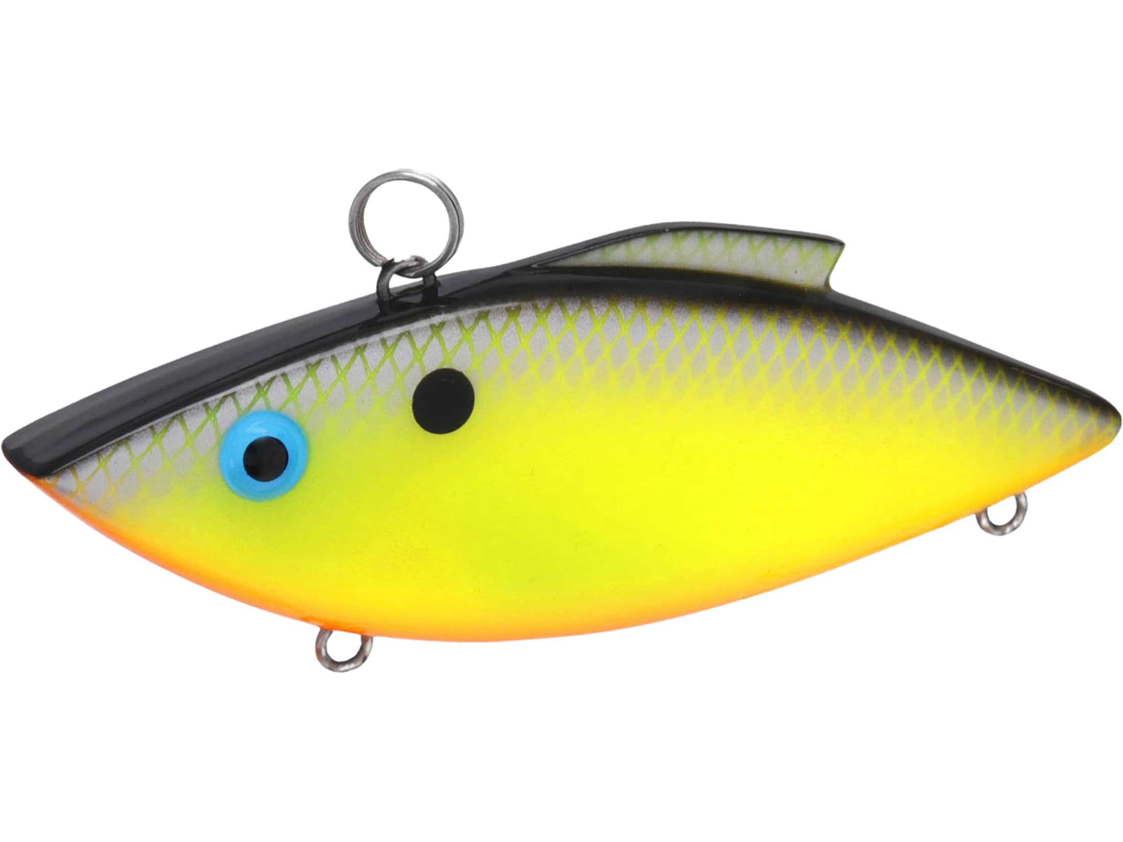 Bill Lewis Mag-Trap Lipless Crankbait Chartreuse Shiner - Walmart.com