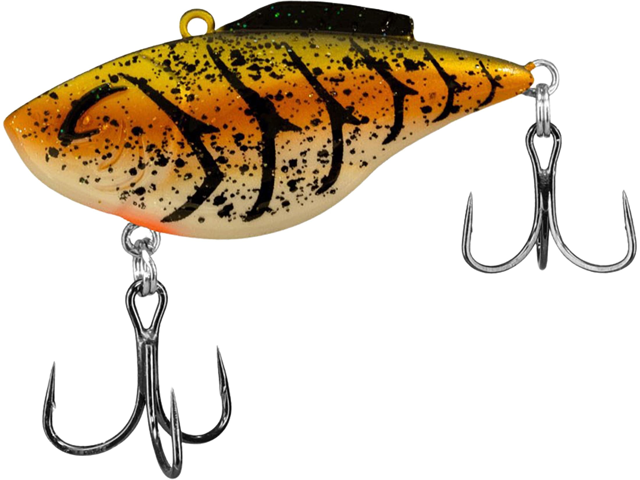 Bill Lewis Mini Hammer-Trap Lipless Crankbait Rootbeer Craw - Walmart.com
