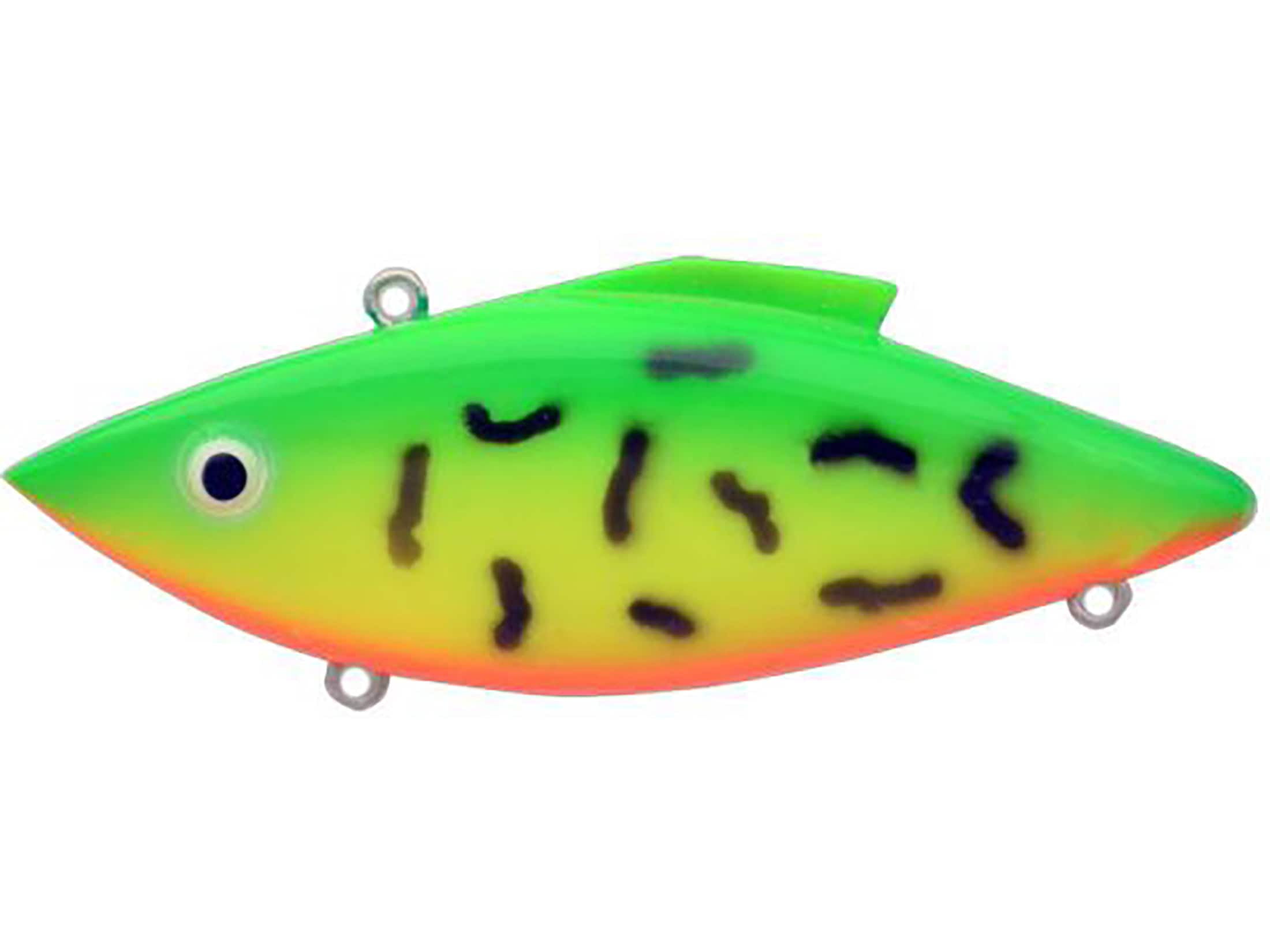 Bill Lewis Mini-Trap Lipless Crankbait Fire Tiger - Walmart.com