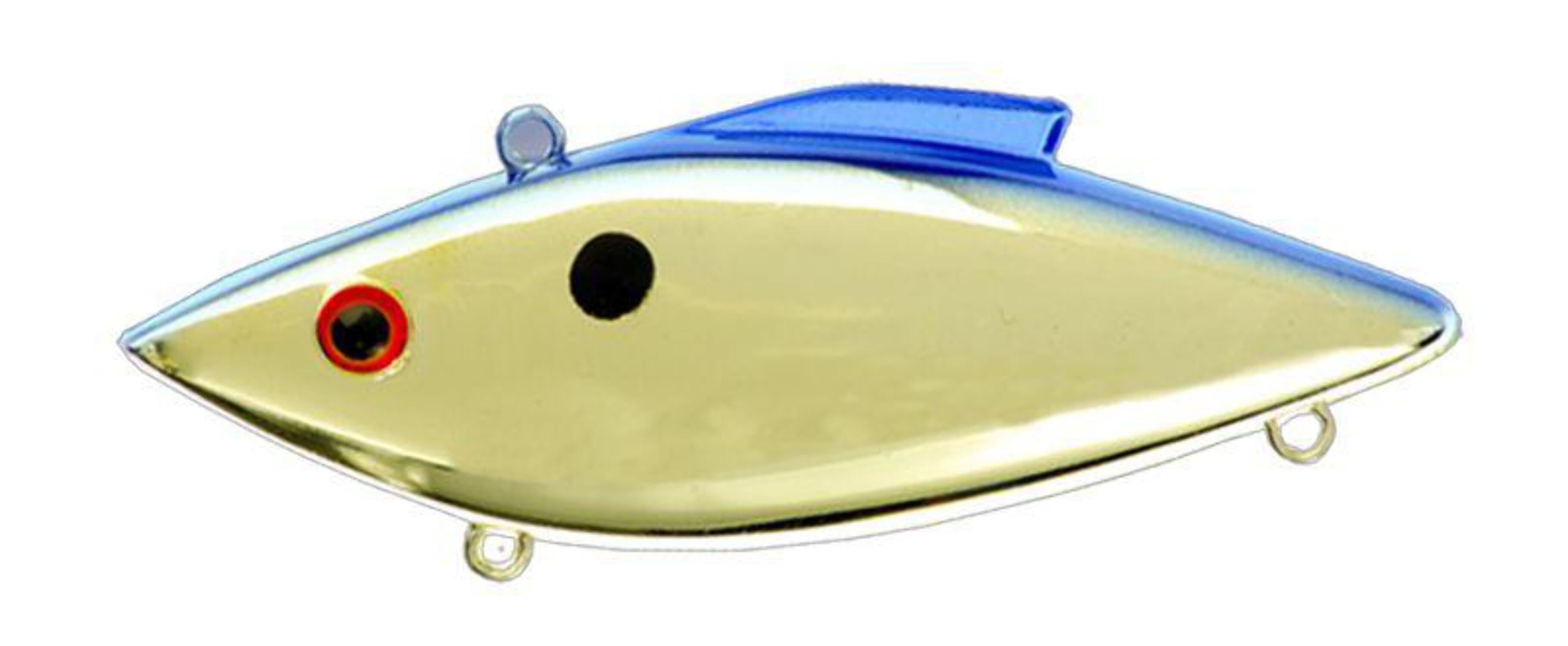 Bill Lewis Rat-L-Trap Lipless Crankbait Gold Blue Back - Walmart.com