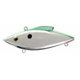 Bill Lewis Rat-L-Trap Lipless Crankbait 1/2 oz. - Chrome Green Back ...