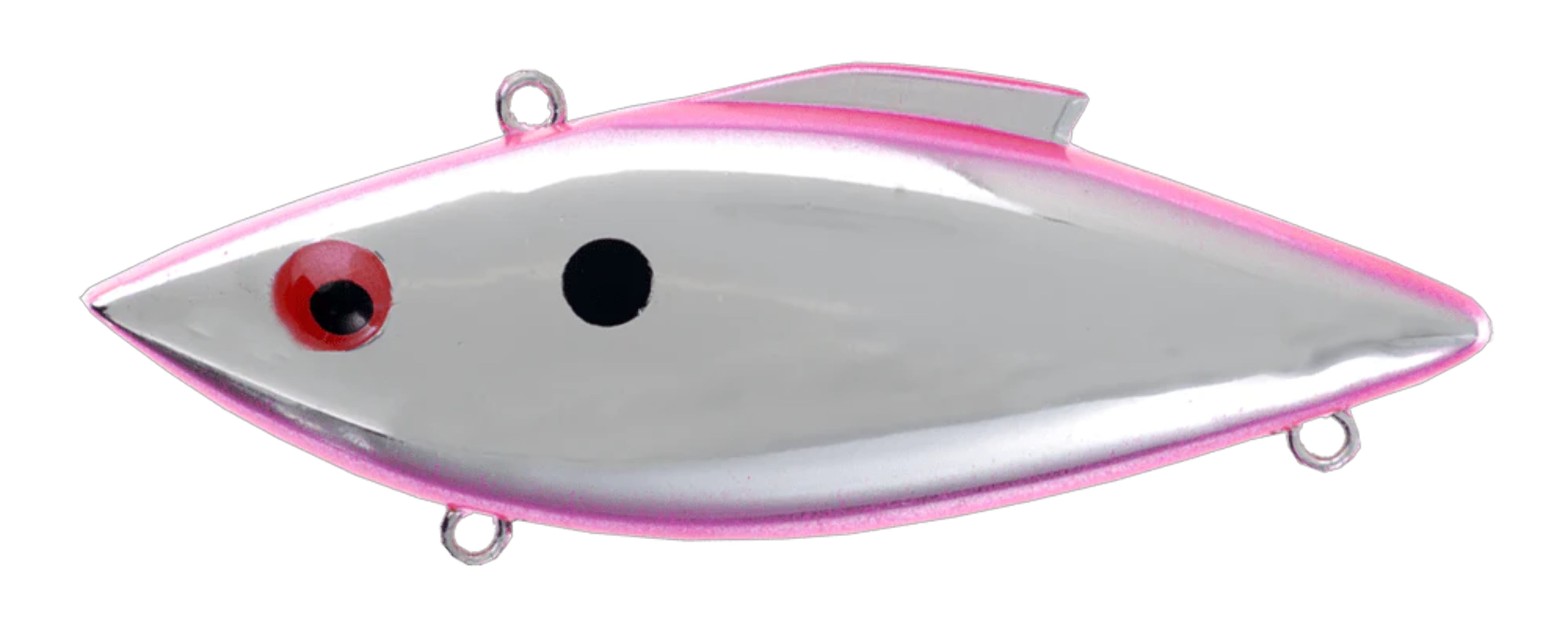 Bill Lewis Rat-L-Trap Hard Bait, Pink Chrome - Saltwater, 1/2 oz ...