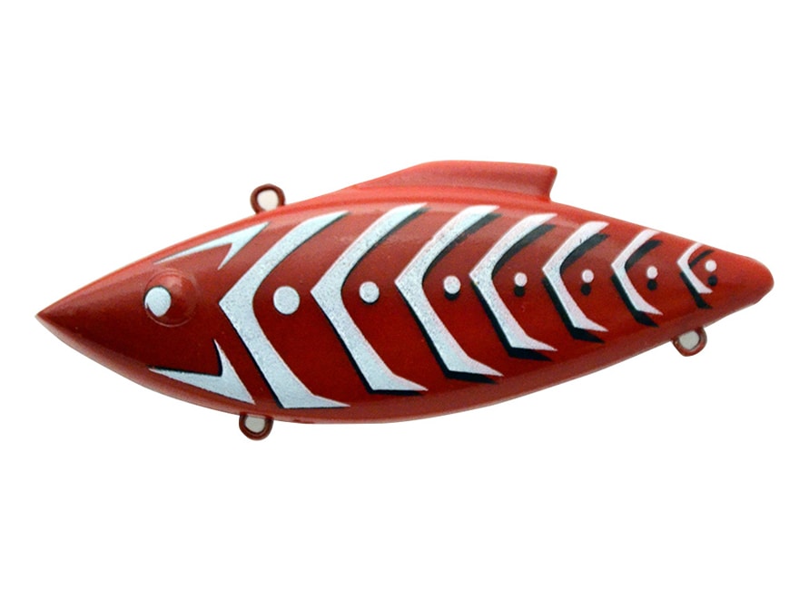Bill Lewis Rat-L-Trap Lipless Crankbait Retro Red Bones - Walmart.com