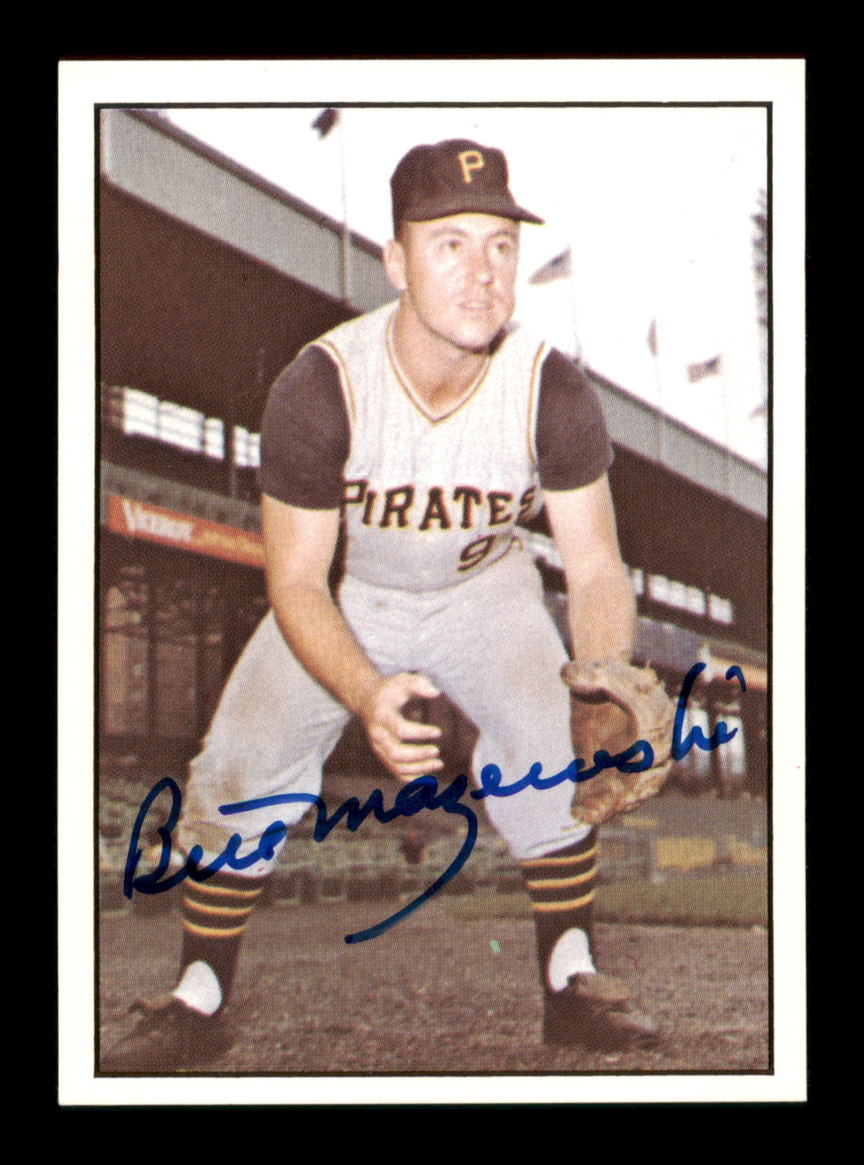 Bill Mazeroski Autographed 1978 TCMA The 1960's Card #62 Pittsburgh ...