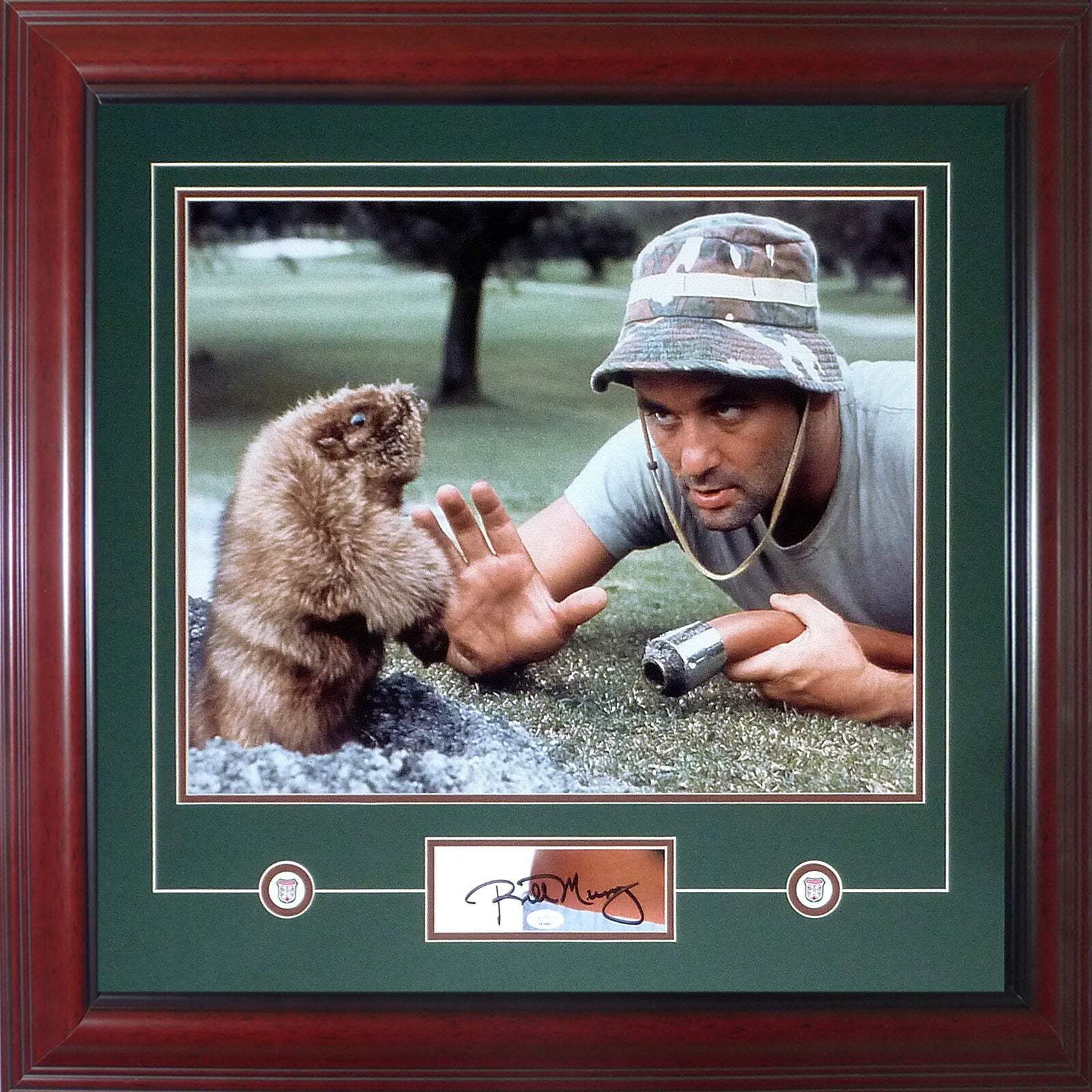 Bill Murray Autographed Caddyshack Movie (with Gopher) Deluxe Framed ...
