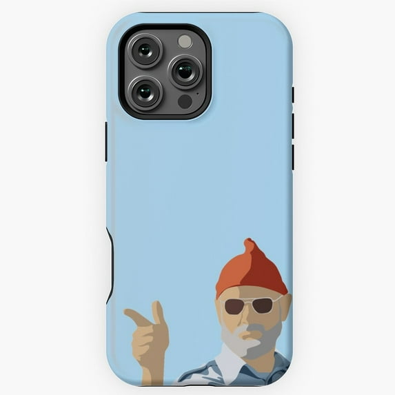Bill Murray Life Aquatic Zissou Phone Case for iPhone 16 15 14 13 12 11 ...