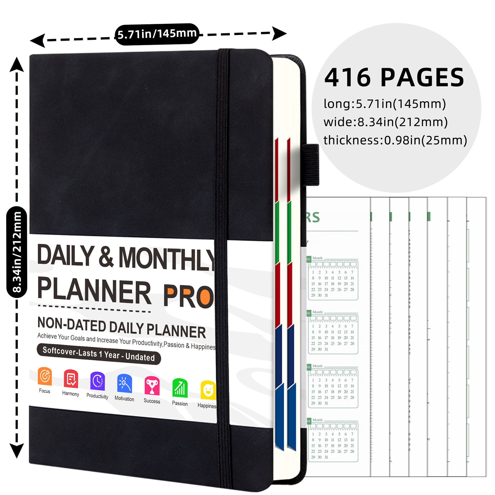 Bill Notebook Bill Payment Monthly Organizer&Bill Book For Budgeting ...