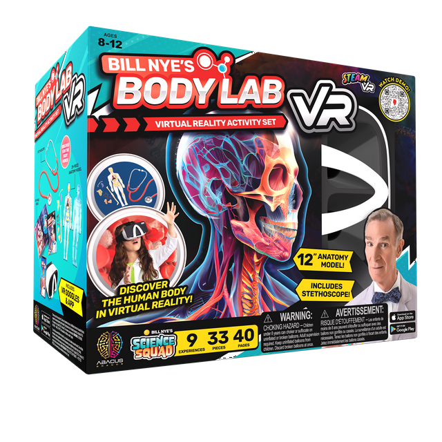 Bill Nye's Virtual Reality Body Lab | Science Kit for Kids, STEM Toys ...