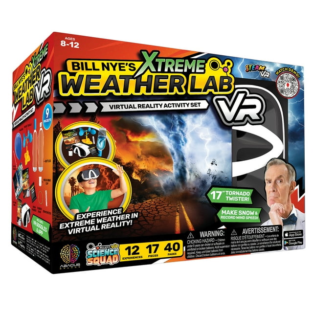 Bill Nye's Virtual Reality Weather Lab | Science Kit for Kids, STEM ...
