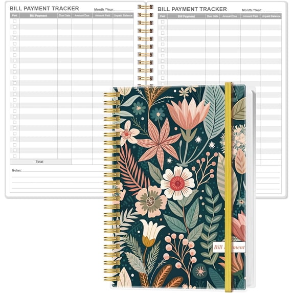 Bill Payment Notebook - Monthly Bill Organizer & Planner for Personal ...