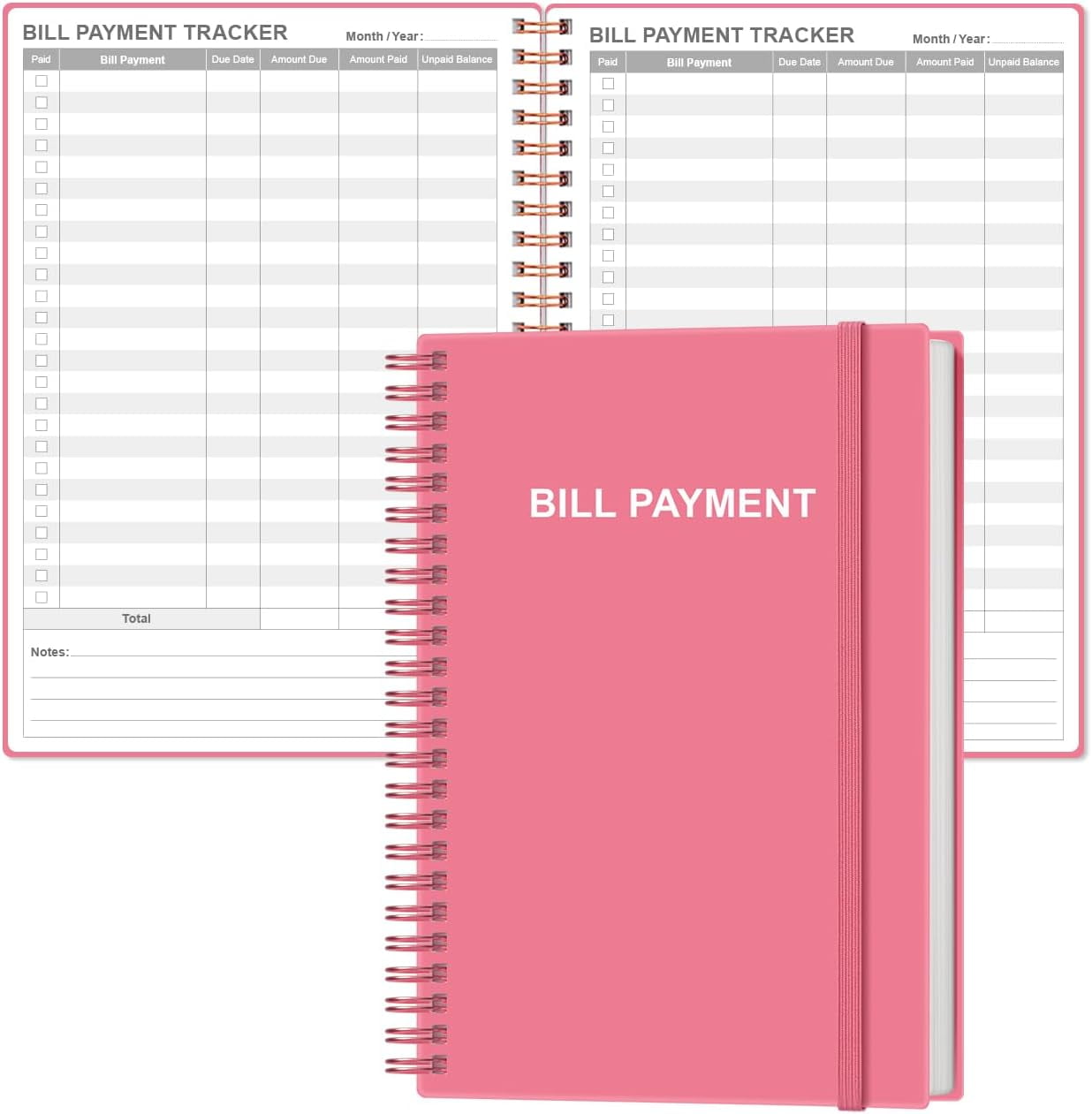 Bill Payment Notebook - Monthly Bill Organizer & Planner for Personal ...