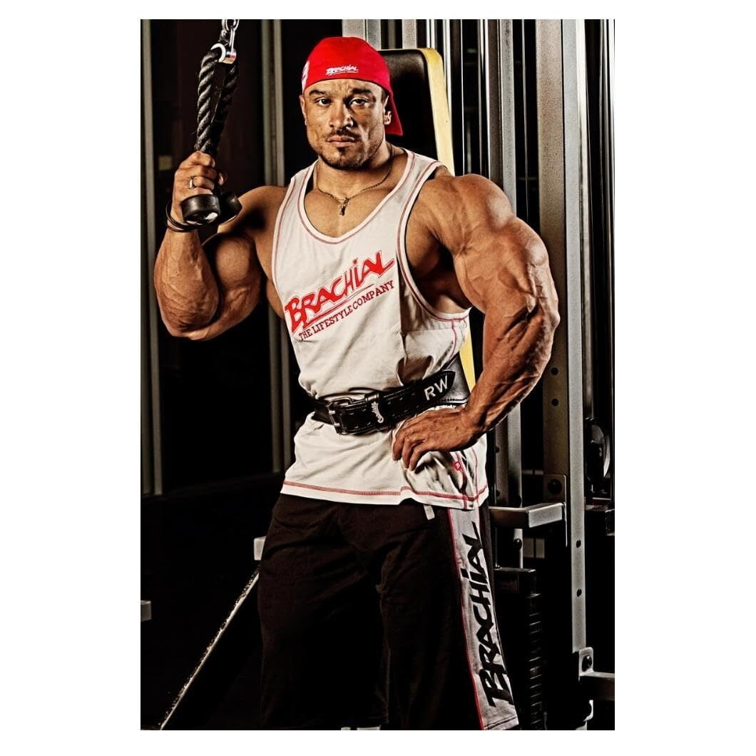 Bill Pearl Black And White Famous Oldschool Bodybuilder Poster (12 ...