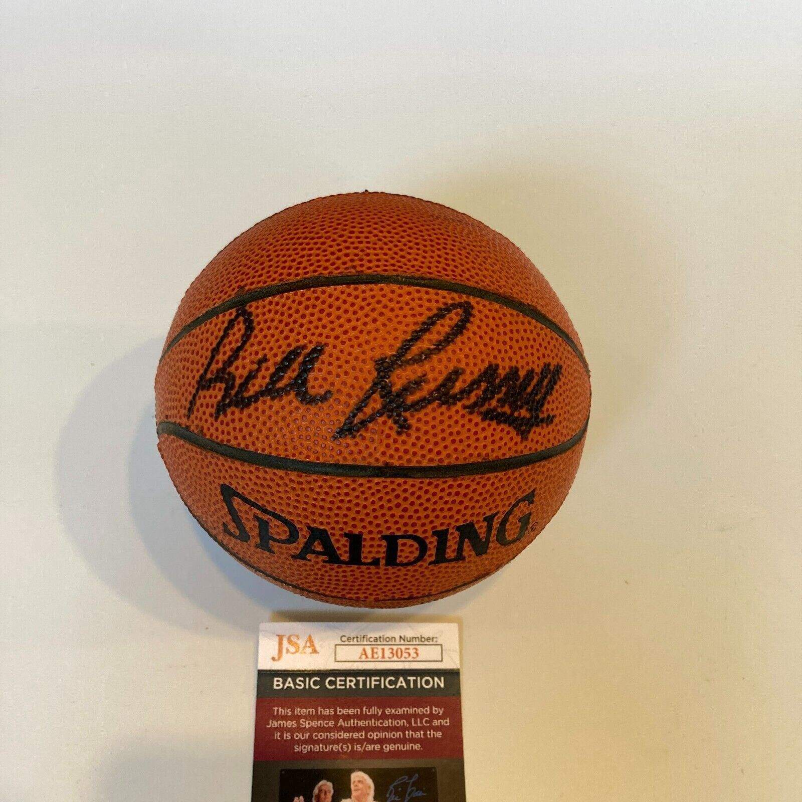 Bill Russell Signed Spalding NBA Mini Basketball With JSA COA - Walmart.com