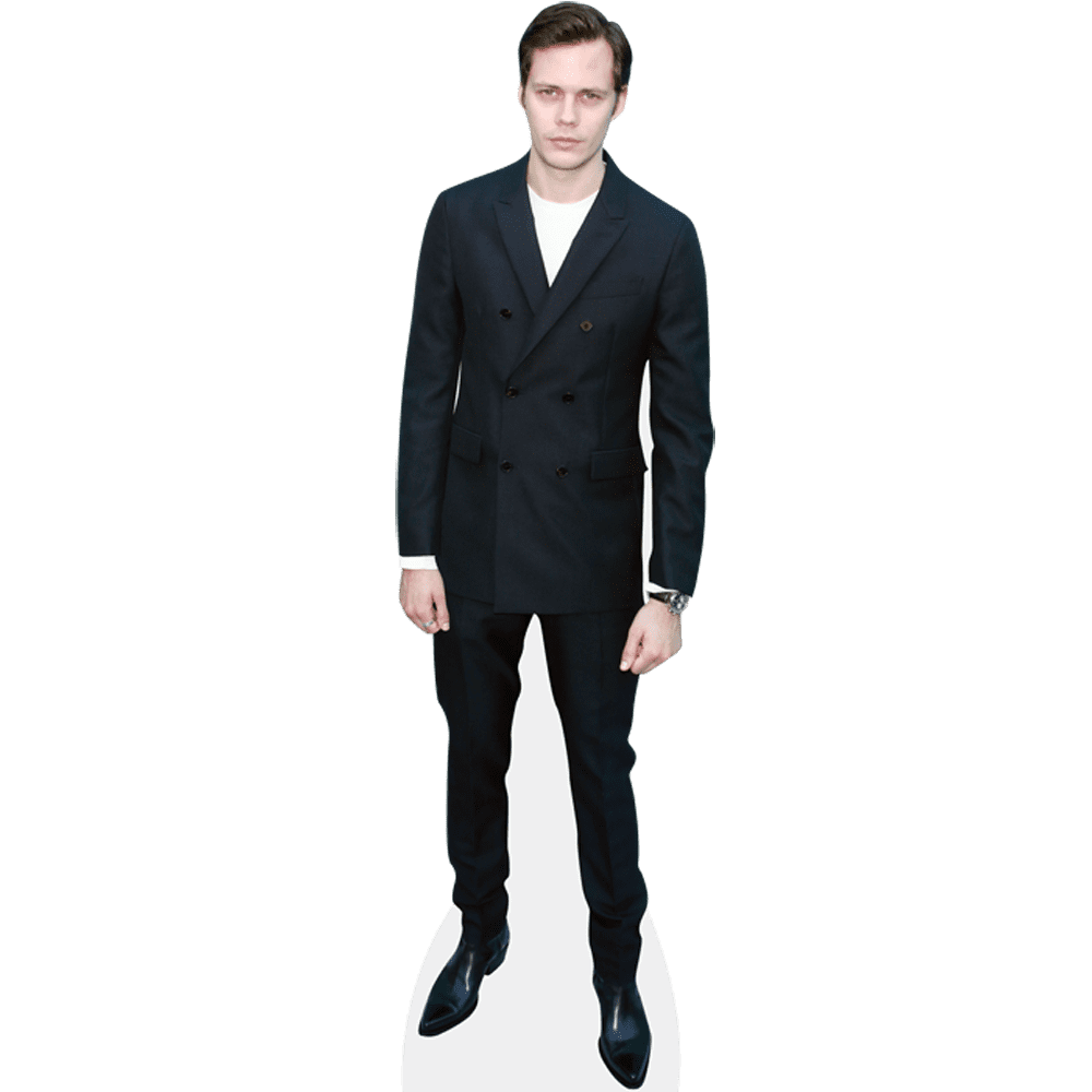 Bill Skarsgård (Black Suit) Lifesize Cardboard Cutout Standee - Walmart.com