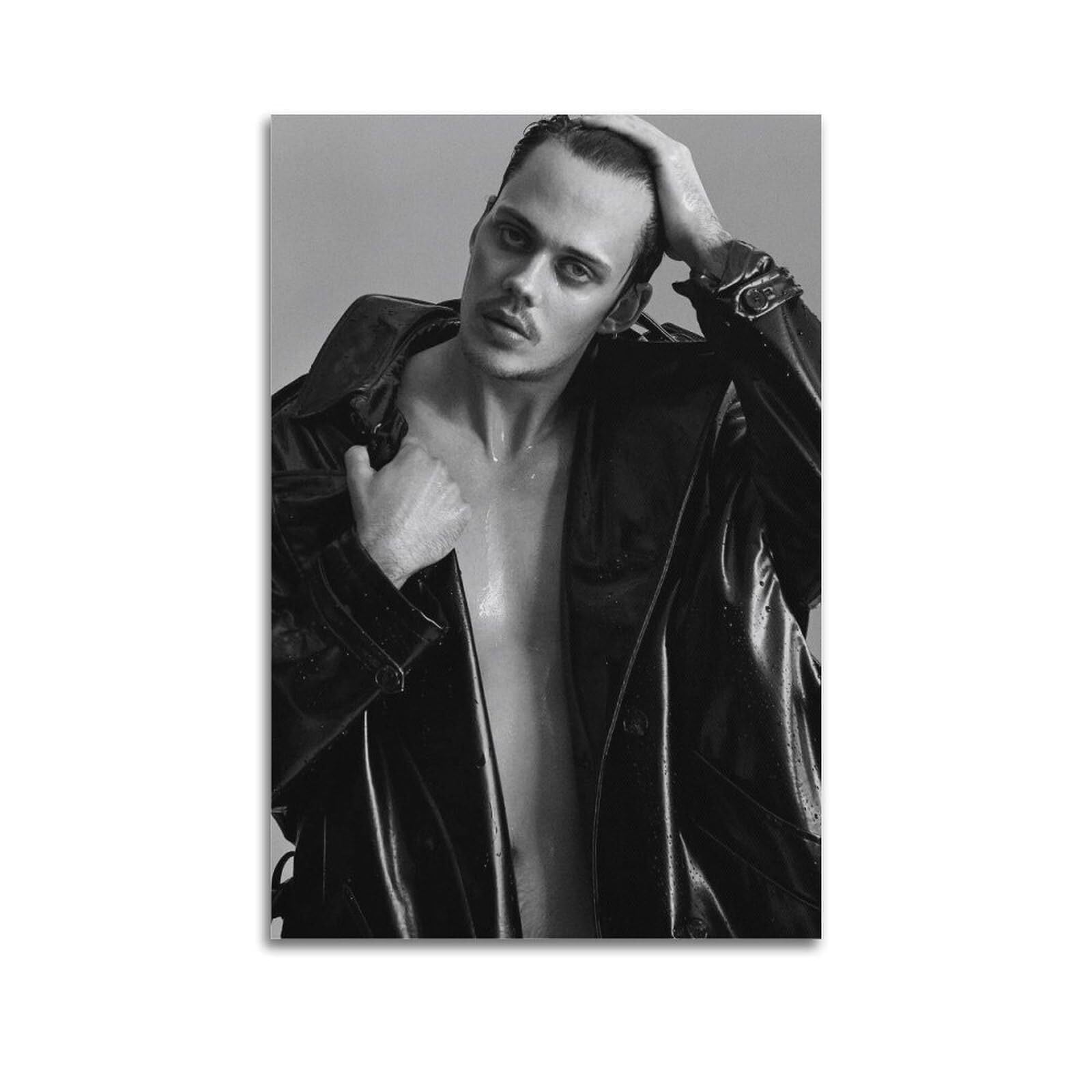 Bill Skarsgård Handsome Poster Posters Aesthetic Canvas Posters Room ...