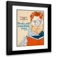 Bookman, D. 14x12 Black Modern Framed Museum Art Print Titled ...
