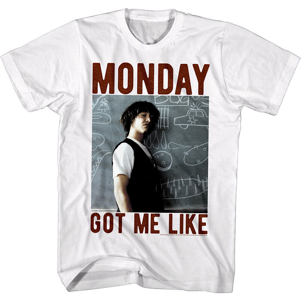 Bill & Ted Monday Got Me Like Men's T Shirt - Walmart.com