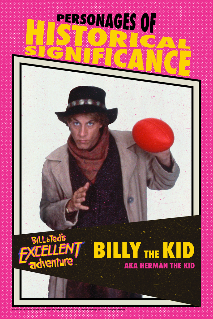Bill and Teds Excellent Adventure Billy the Kid Personages of ...