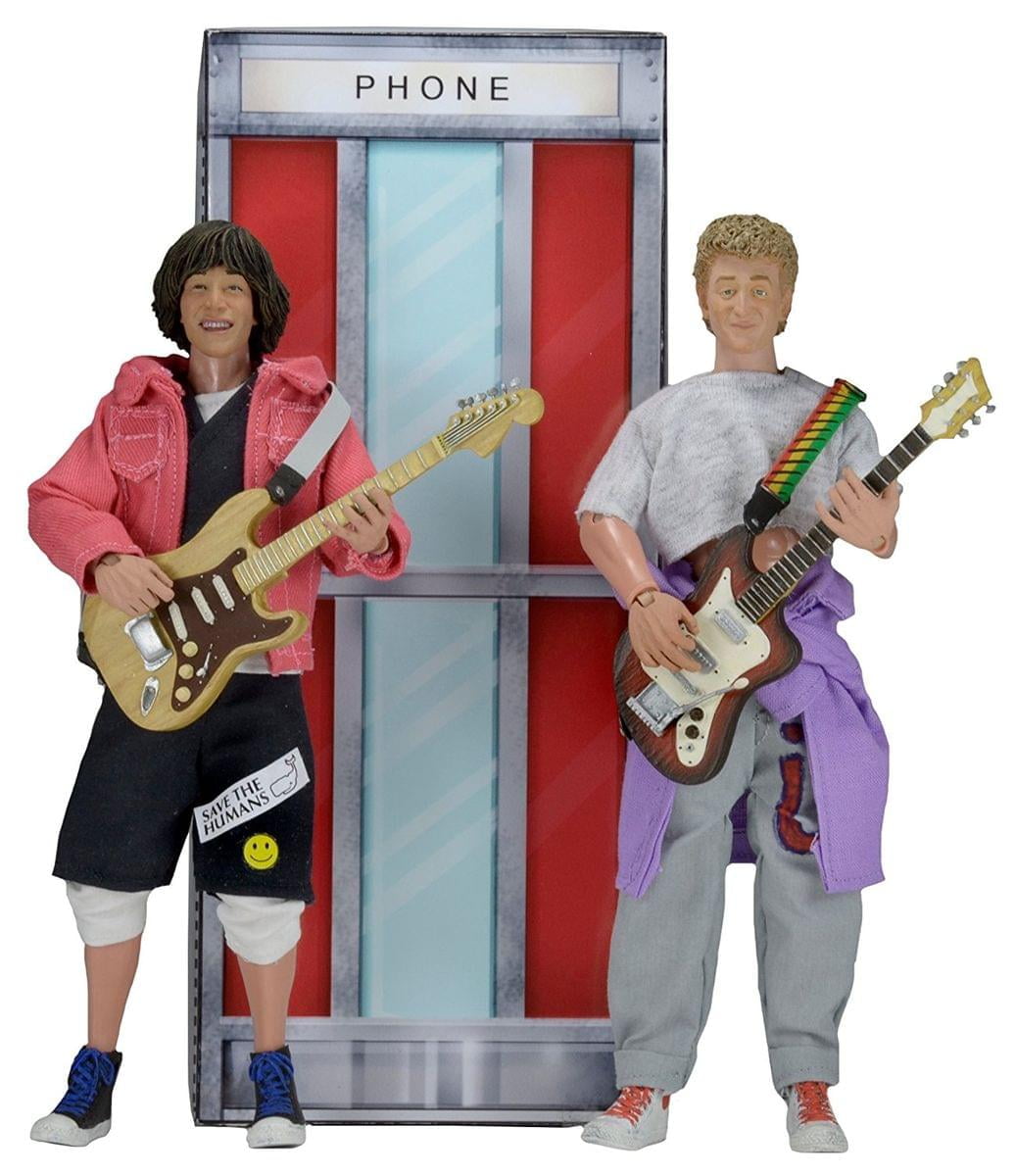 Bill and Ted's Excellent Adventure - 8" Retro Cloth Action Figures 2pk ...
