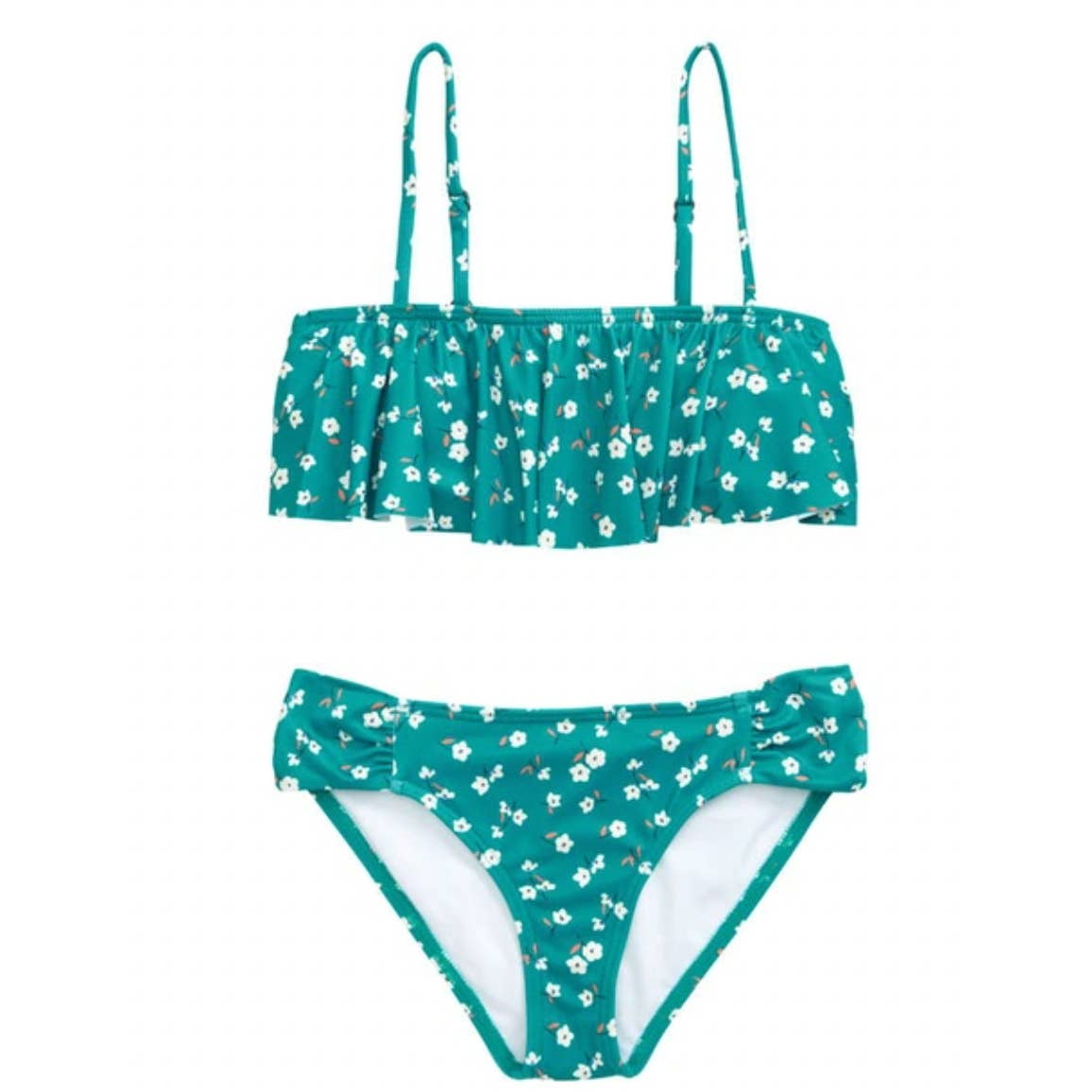 Billabong Girl's Letting Go Ruffle Two-Piece Swimsuit - Walmart.com
